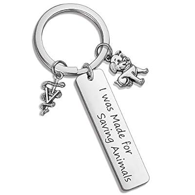 veterinary caduceus charm