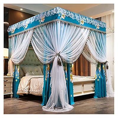 blue bed canopy