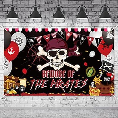 pirate party backdrop