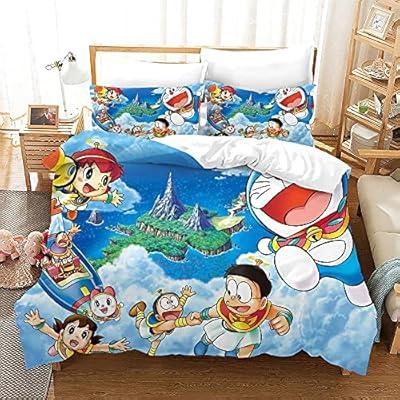 bed cover doraemon