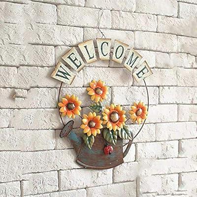 rustic garden wall plaques